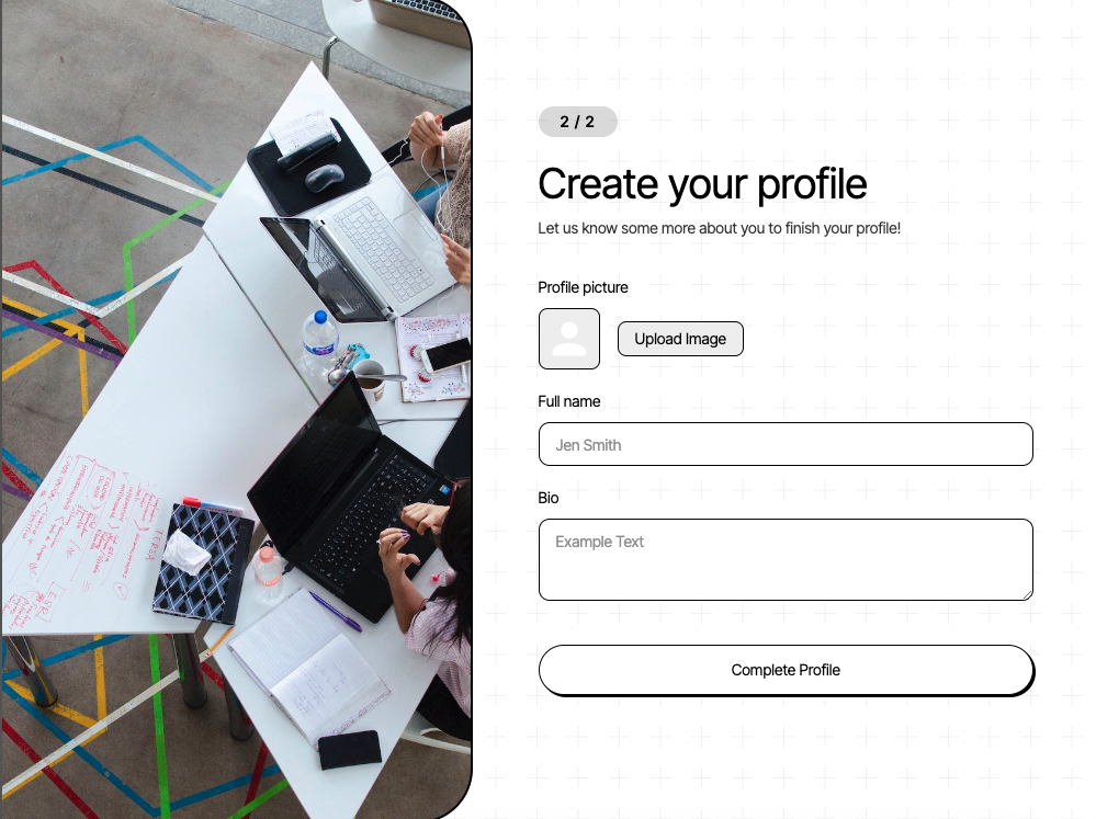 Custom Onboarding | Free Webflow Component